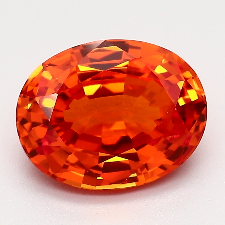 Lab Padparacha Oval – Lannyte